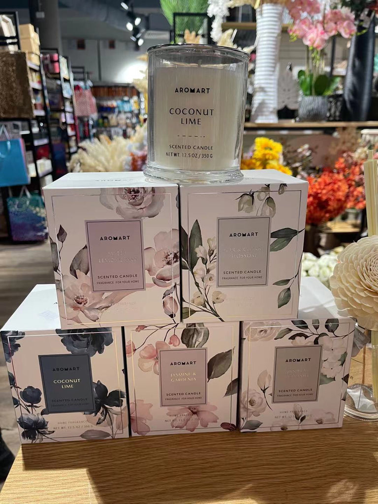Aromart 350g Scented Candle with 6 available Fragrances – CARGO DEPOT